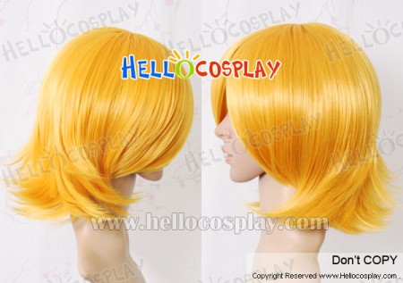 Vocaloid Cosplay Kagamine Rin Yellow Wig | Kagamine Twins' Wigs