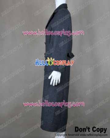 Sherlock Holmes Cosplay Cape Trench Coat Costume Wool Version