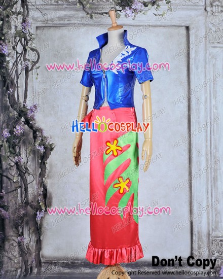 One Piece Cosplay Nico Robin Miss All Sunday Costume