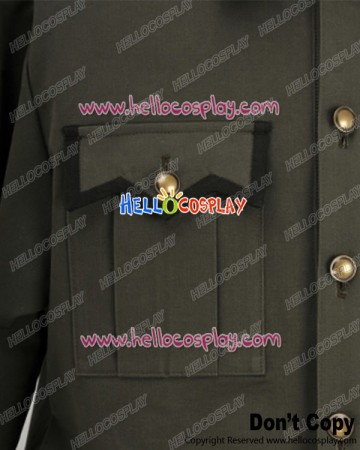 Full Metal Panic Cosplay Sousuke Sagara Kurz Weber Uniform Costume