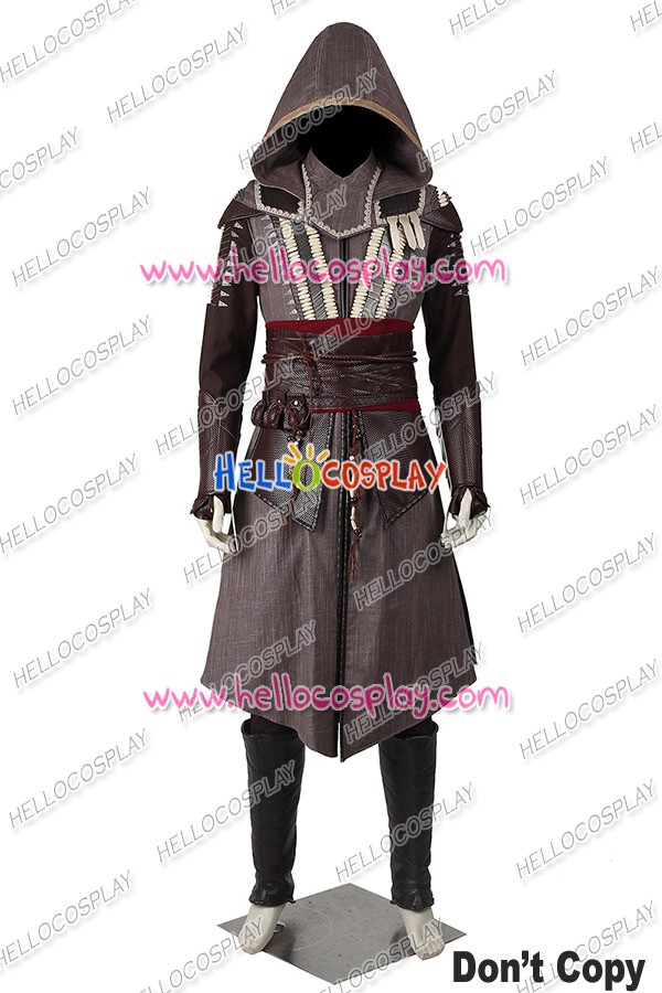 Assassins Creed 2016 Film Callum Lynch Cosplay Costume Uniform