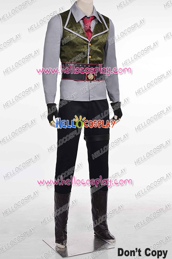 Assassins Creed Syndicate Jacob Frye Uniform Cosplay Costume