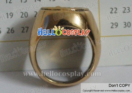 Smallville Superhero Cosplay Gold Legion Flight Ring
