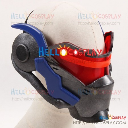 Overwatch Cosplay Soldier: 76 John Jack Morrison Mask Prop