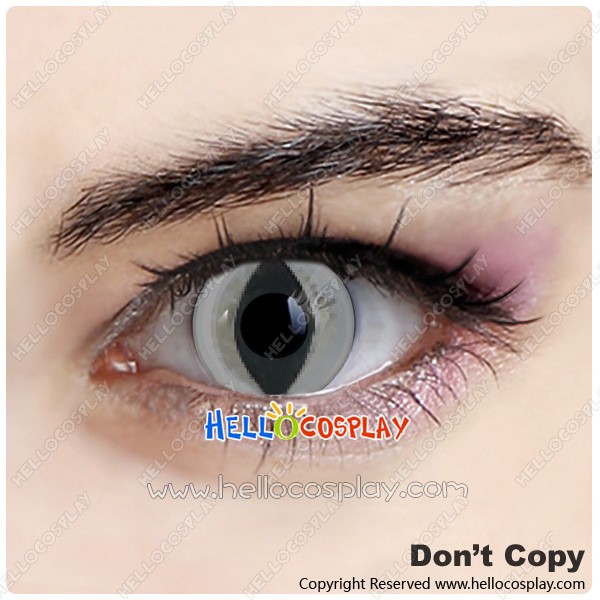 White Snake Eyes Cosplay Contact Lense