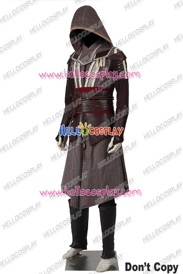 Assassins Creed 2016 Film Callum Lynch Cosplay Costume Uniform