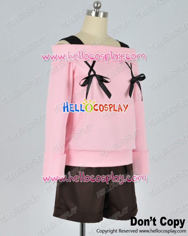 Diabolik Lovers Cosplay Yui Komori Pink Daily Uniform Costume Diabolik Lovers Cosplay Yui Komori Pink Daily Uniform Costume