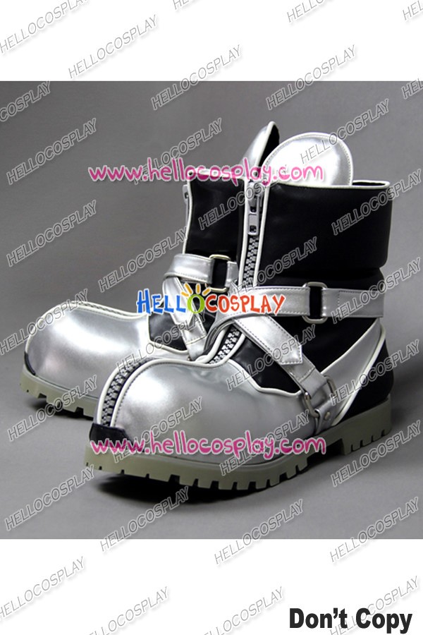 Kingdom Hearts Cosplay Sora Shoes Gray Black