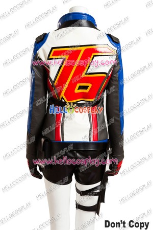 Overwatch OW Game Cosplay Soldier: 76 John Jack Morrison Costume Female ...