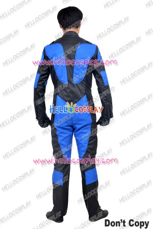 Iron Man 2 Tony Stark Cosplay Costume Motorcycle Uniform