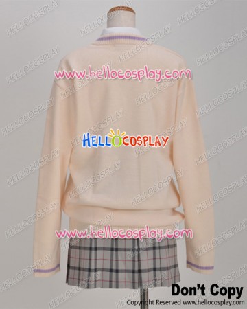 Little Busters Cosplay Komari Kamikita Girl Uniform Costume