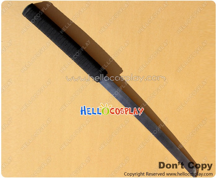 Rurouni Kenshin Cosplay Shinomori Aoshi Double Swords Weapon Prop