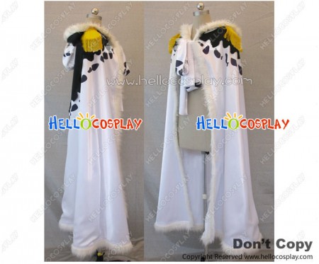One Piece Cosplay Pirate Empress Boa Hancock Costume Sea Leopard Cloak
