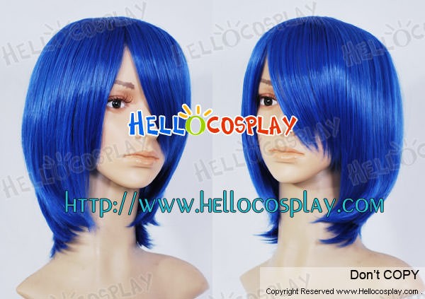 Blue Short Wig 012
