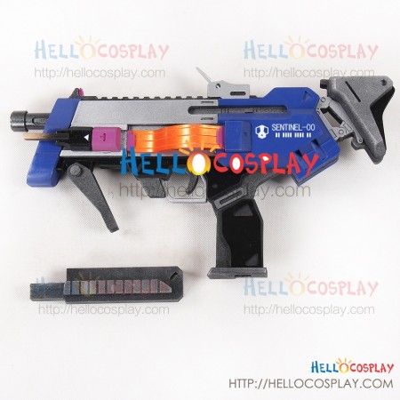 Overwatch Cosplay Sombra Gun Weapon Prop