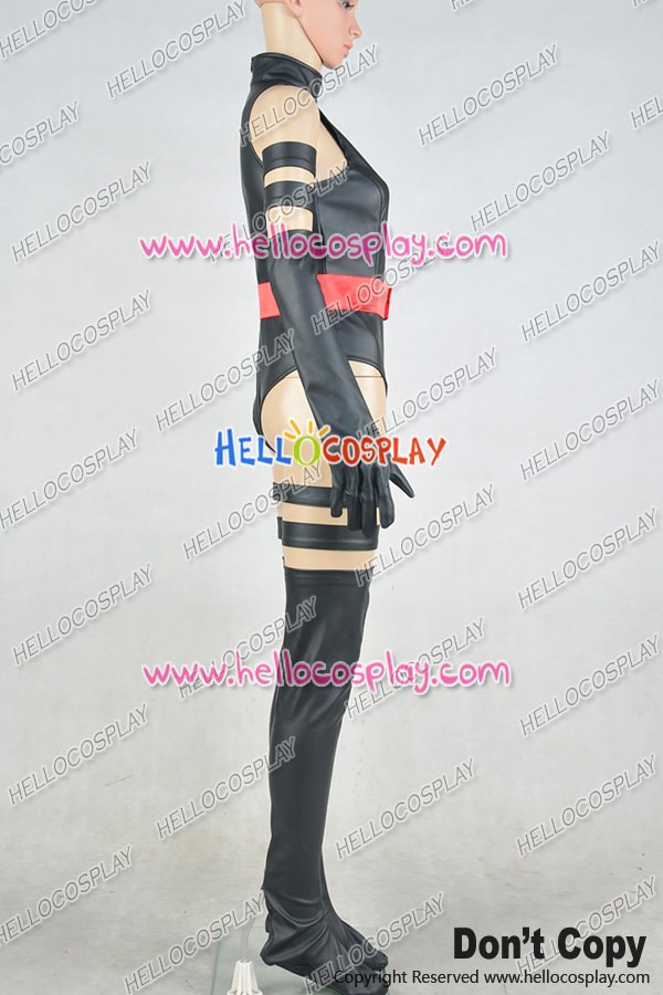 X Men Apocalypse Psylocke Betsy Braddock Cosplay Costume Uniform Comic