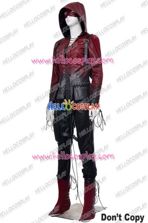 Green Arrow Red Arrow Queen Speedy Thea Cosplay Costume Uniform Full Set